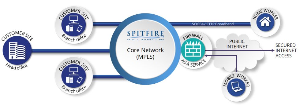 Firewall as a Service (FWaaS) Hosted Network Security Platform